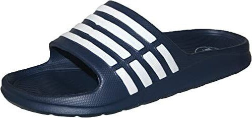 Urban Jacks Mens Navy & White Striped Flip Flop Sandal Sliders Slipper ...